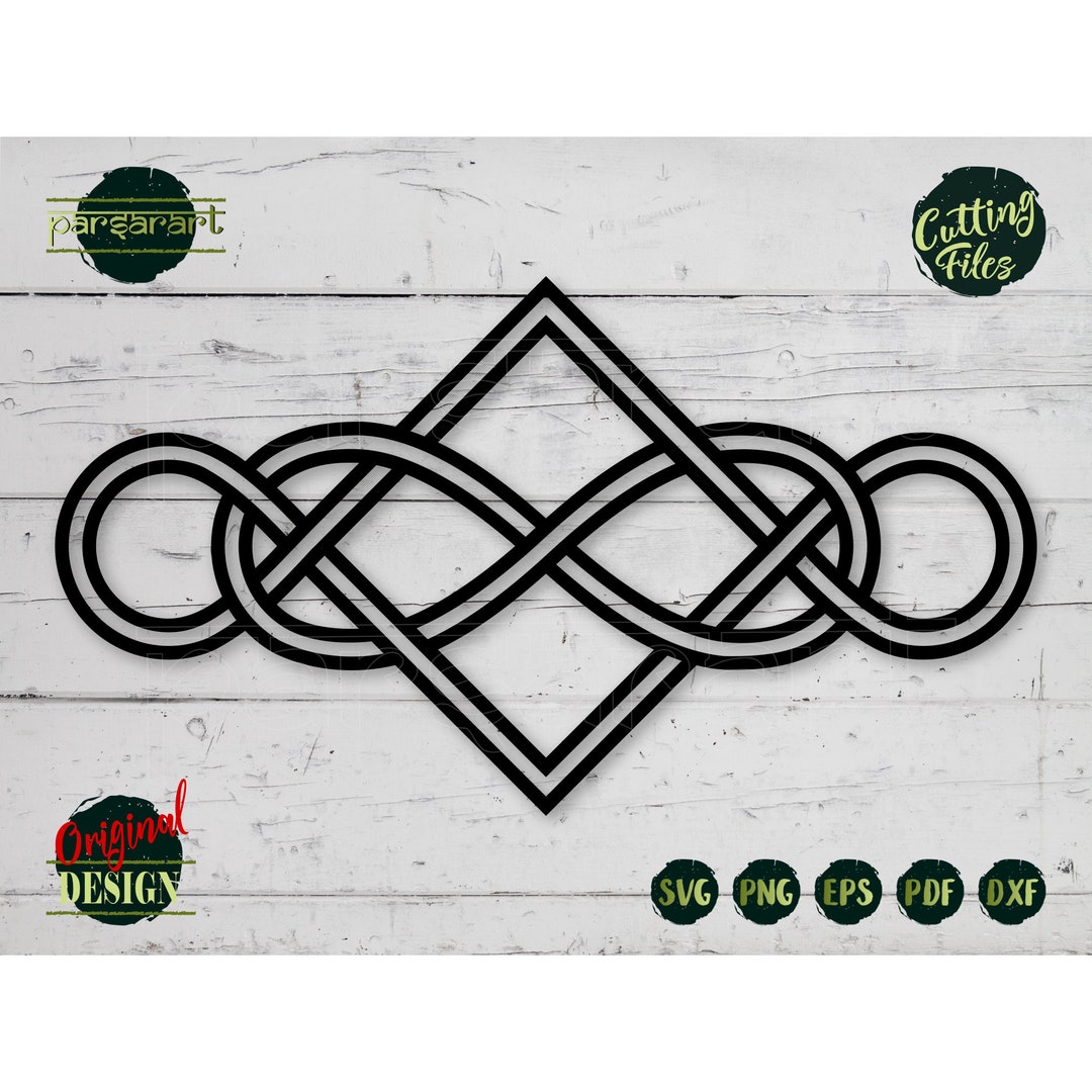 Eternal Celtic Knot SVG Friendship Symbol SVG Endless Knot Irish ...