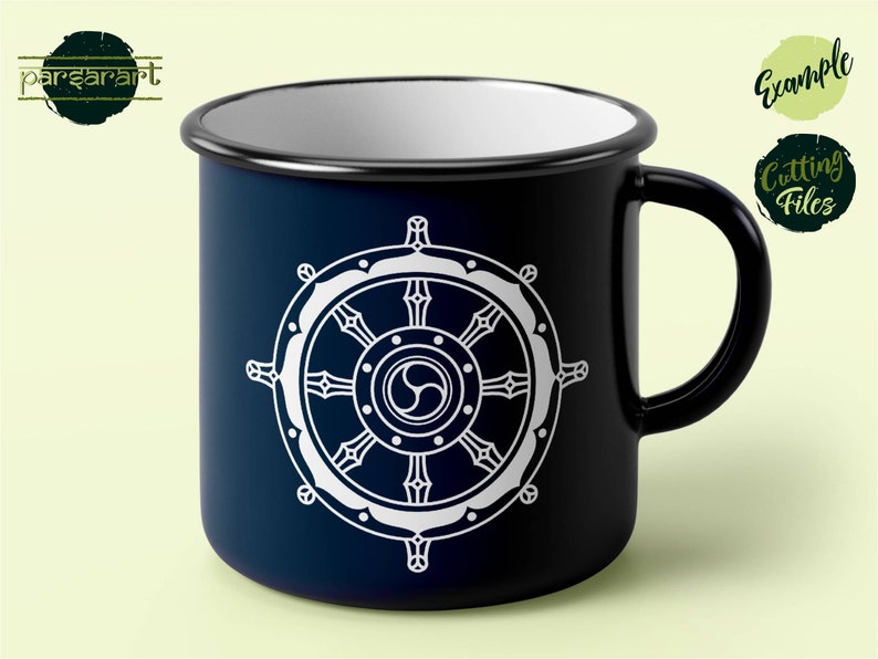 Dharma Wheel SVG Dharma Chakra SVG Buddhist Symbol Yoga SVG - Etsy Canada