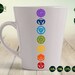 7 Chakras SVG Colored, Chakra Symbols SVG, Namaste Clipart, Yoga SVG ...