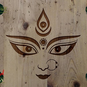 Buy Durga SVG Maa Durga Clipart Shakti SVG Hindu Goddess Female Energy ...