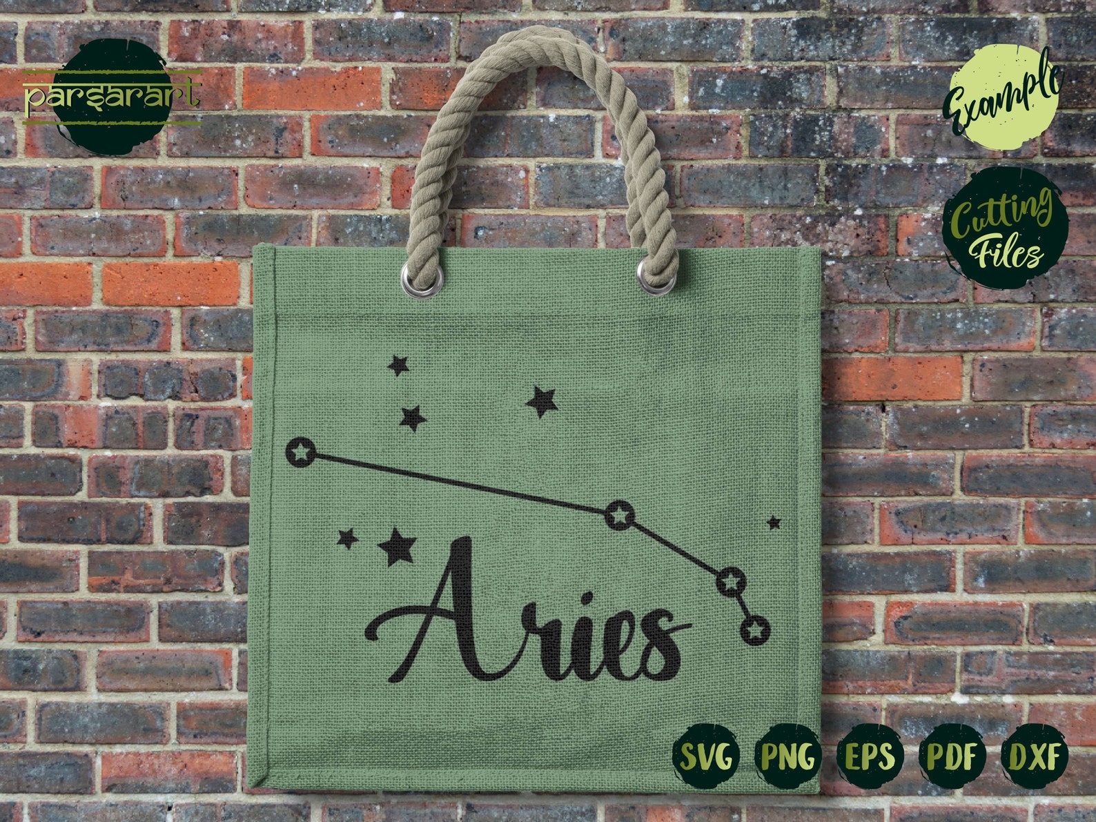 Aries Zodiac Sign SVG Astrology Symbol SVG Star Sign Clipart | Etsy