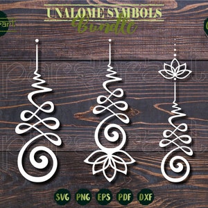 Unalome SVG Bundle Lotus Flower SVG, Unalome Symbols, Yoga SVG, Namaste ...
