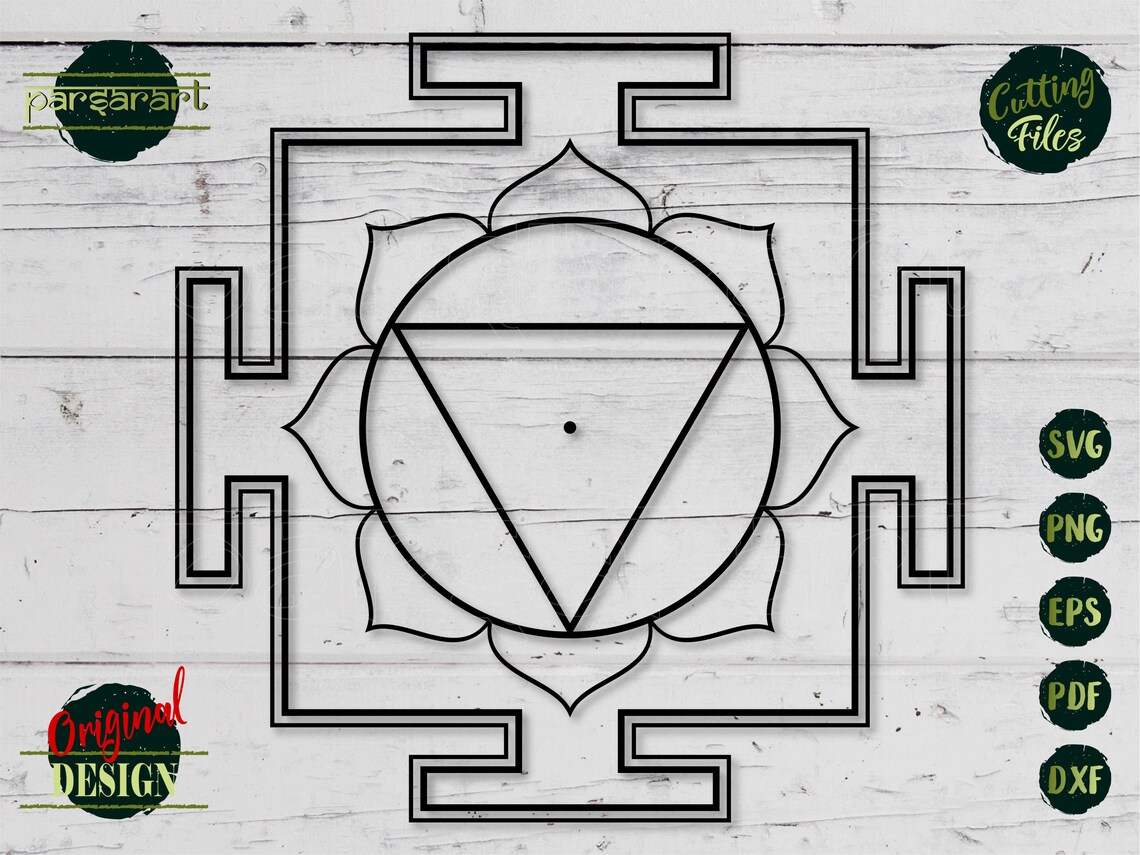 Tara Yantra SVG Sacred Geometry SVG Chakra SVG Namaste - Etsy