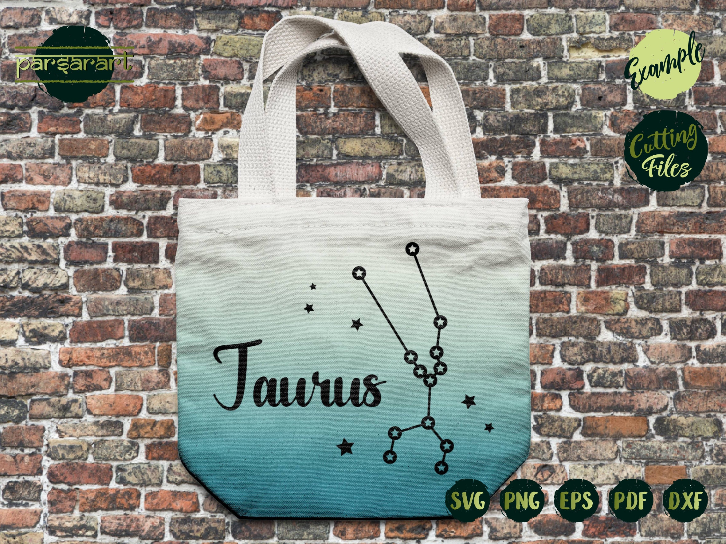 Taurus Zodiac Sign SVG Astrology Symbol SVG Star Sign Clipart - Etsy