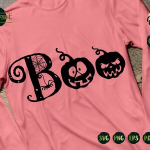 Halloween SVG BOO SVG Boo Clipart Pumpkins Svg Spider Web Template ...