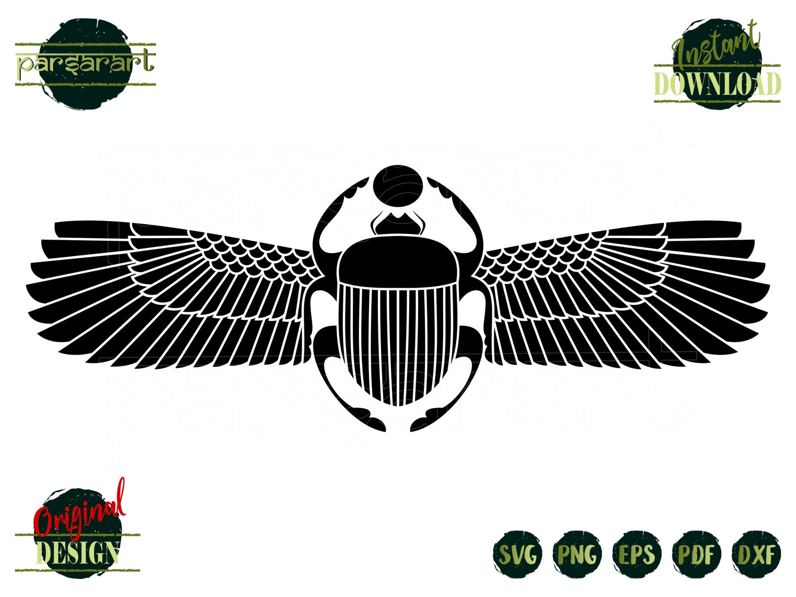 Egyptian Scarab SVG Beetle SVG Egyptian Symbol SVG Hieroglyph - Etsy
