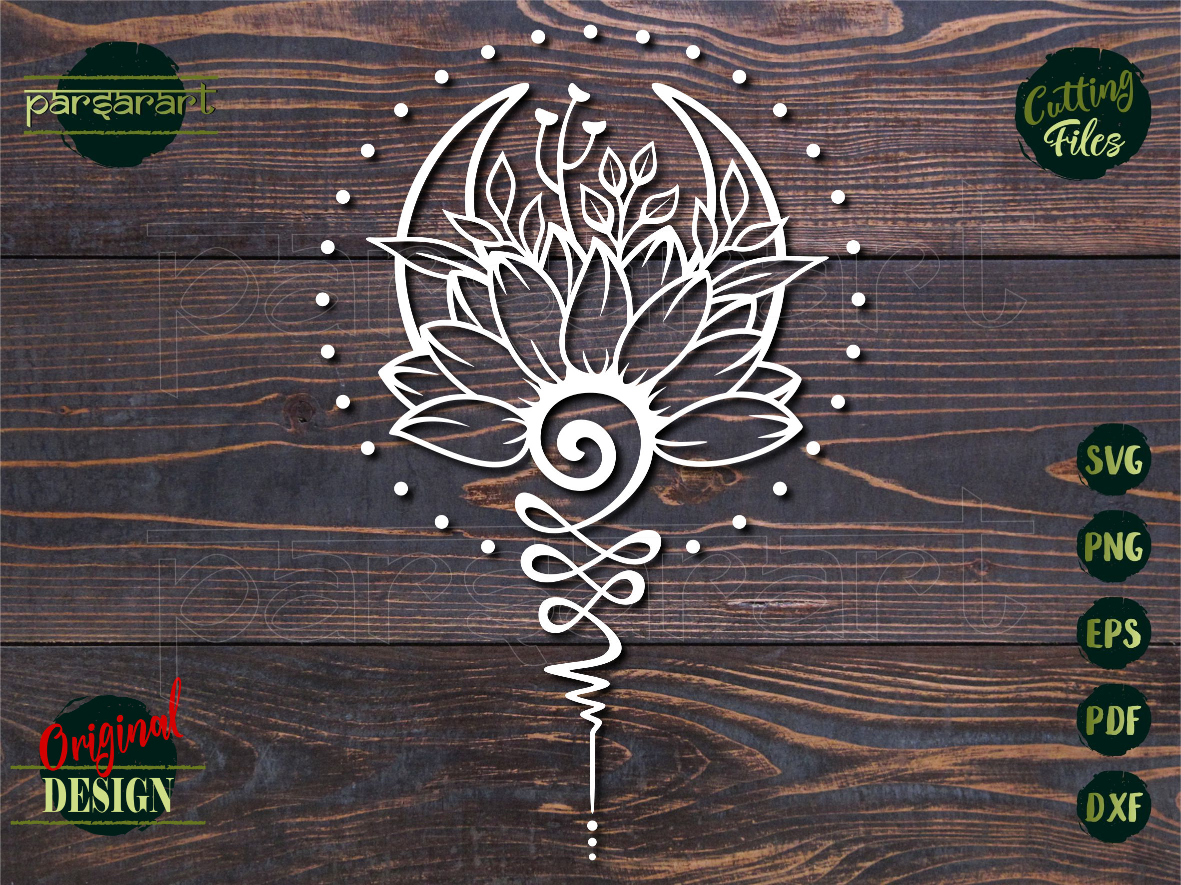 Unalome SVG, Sunflower SVG Unalome Symbol Moon SVG Yoga Svg Namaste Svg ...