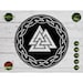 Valknut SVG, Viking Symbol SVG Nordic Symbol Clipart Pagan Valhalla ...