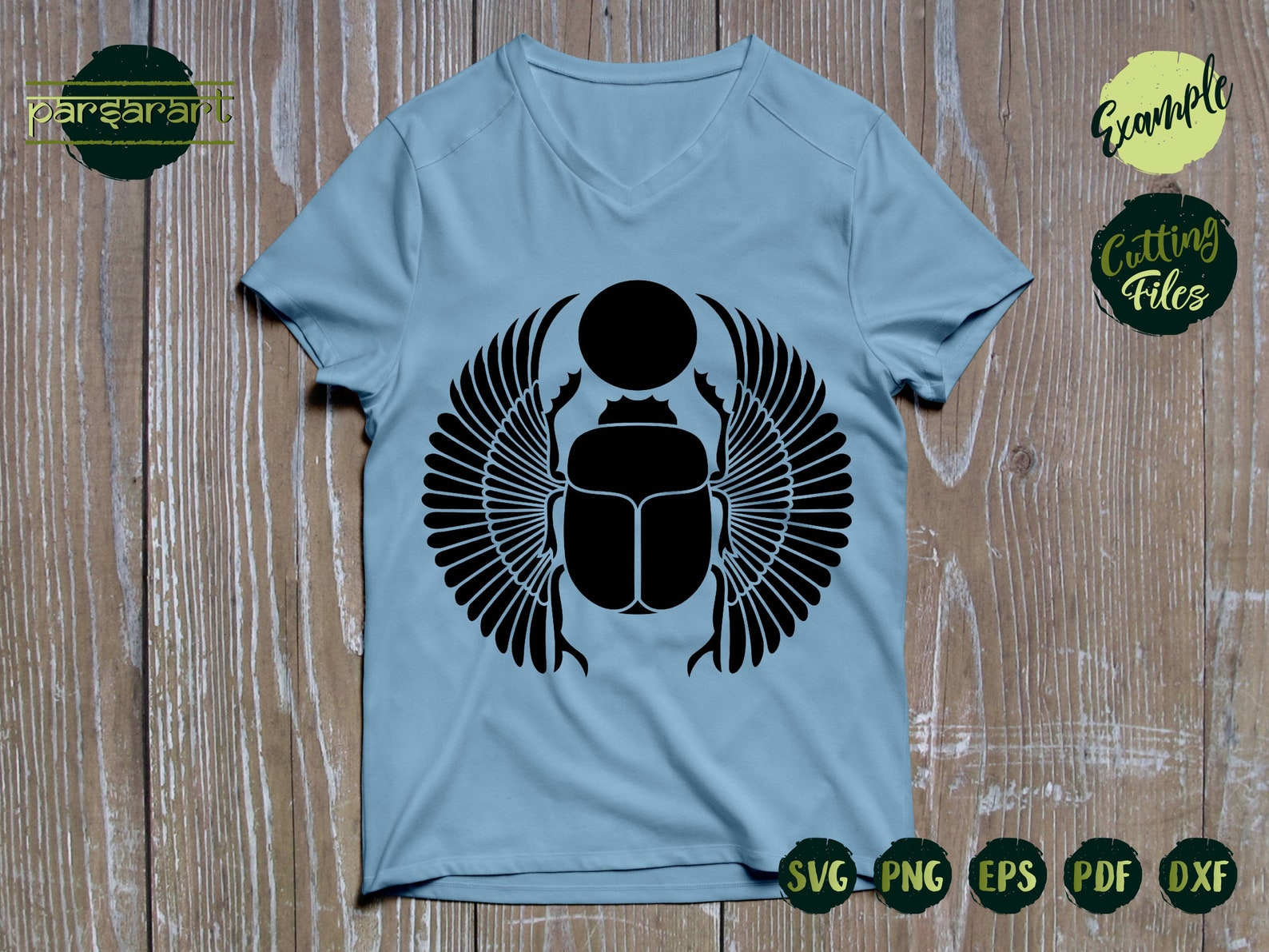 Egyptian Scarab SVG, Beetle SVG Egyptian Symbol SVG Hieroglyph Vector ...