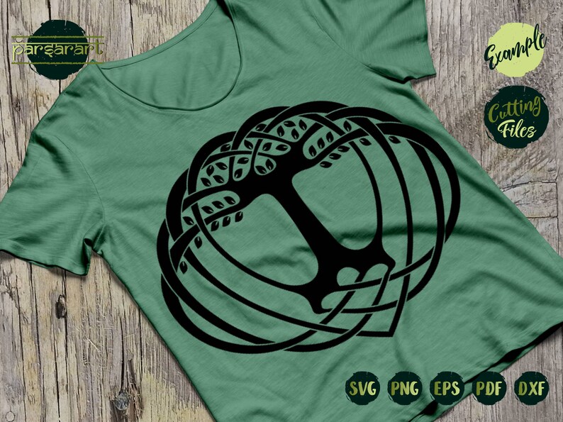 Celtic Tree of Life SVG Tree of Life Clipart Pagan Wicca - Etsy