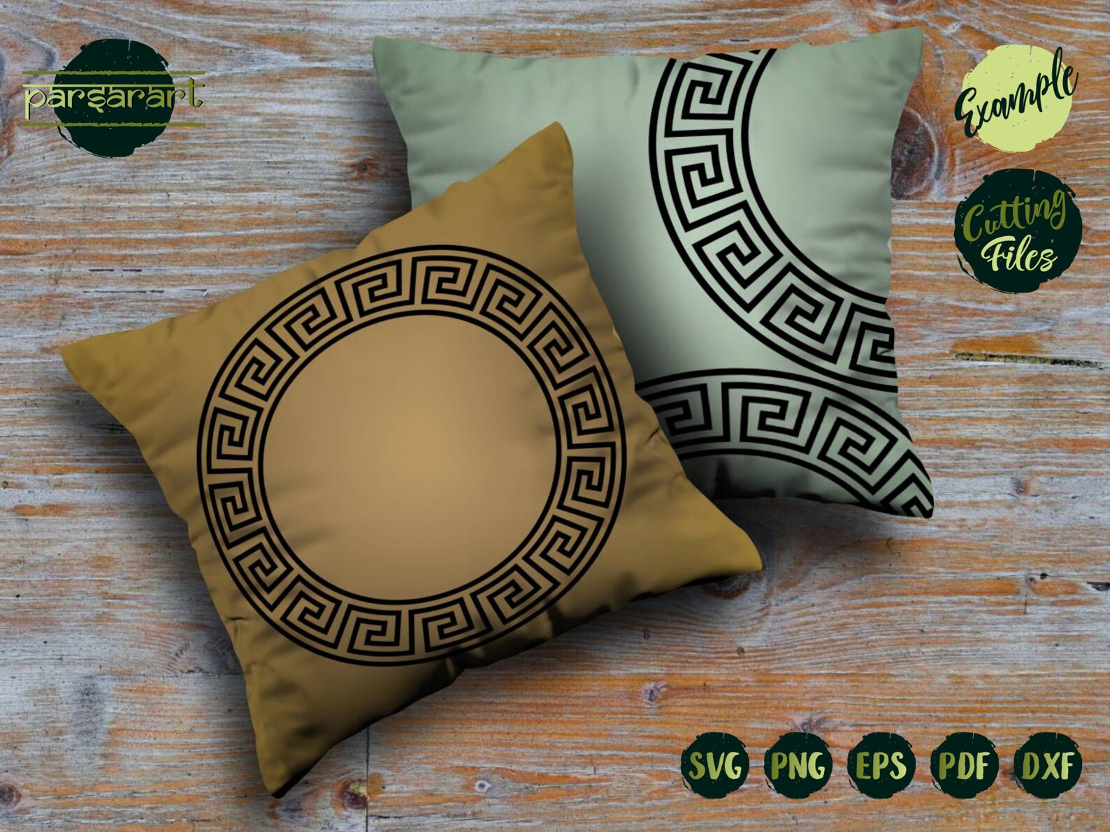 Greek Meander SVG Greek Style Frame SVG Ancient Greek Pattern - Etsy