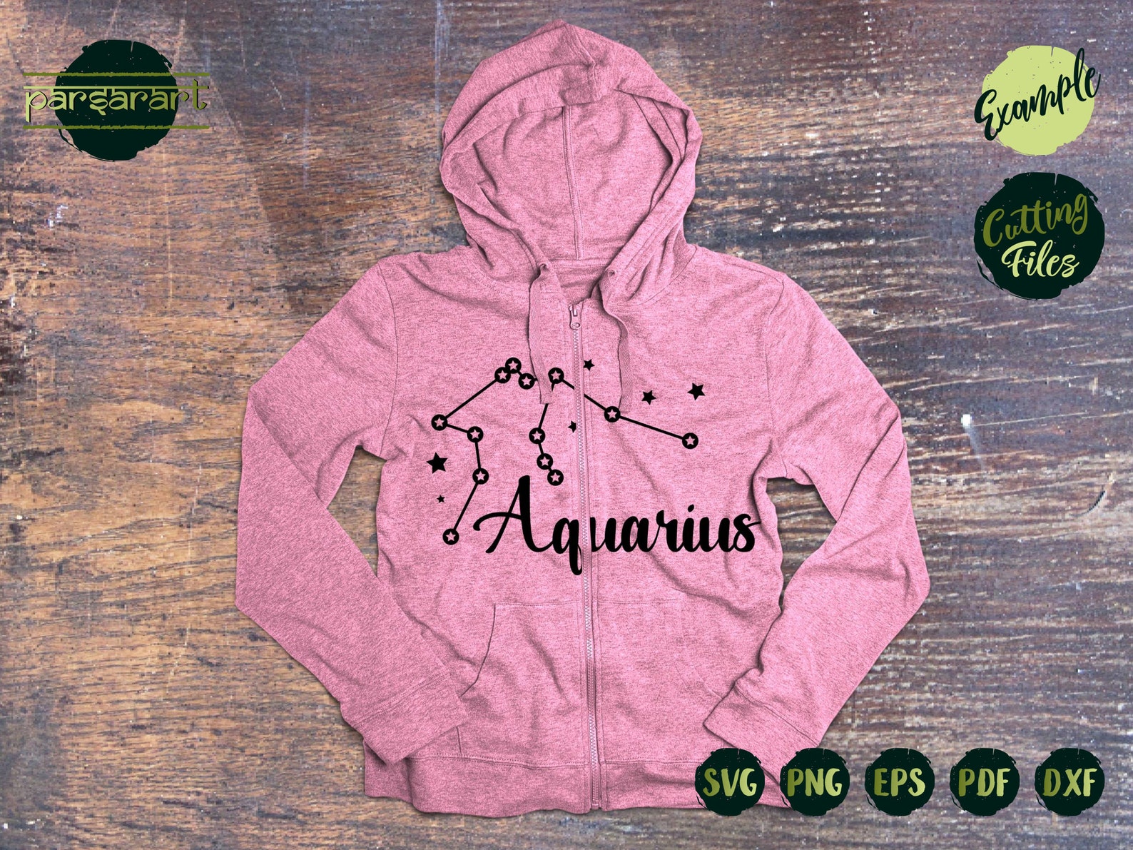 Aquarius Zodiac Sign SVG Astrology Symbol SVG Star Sign | Etsy