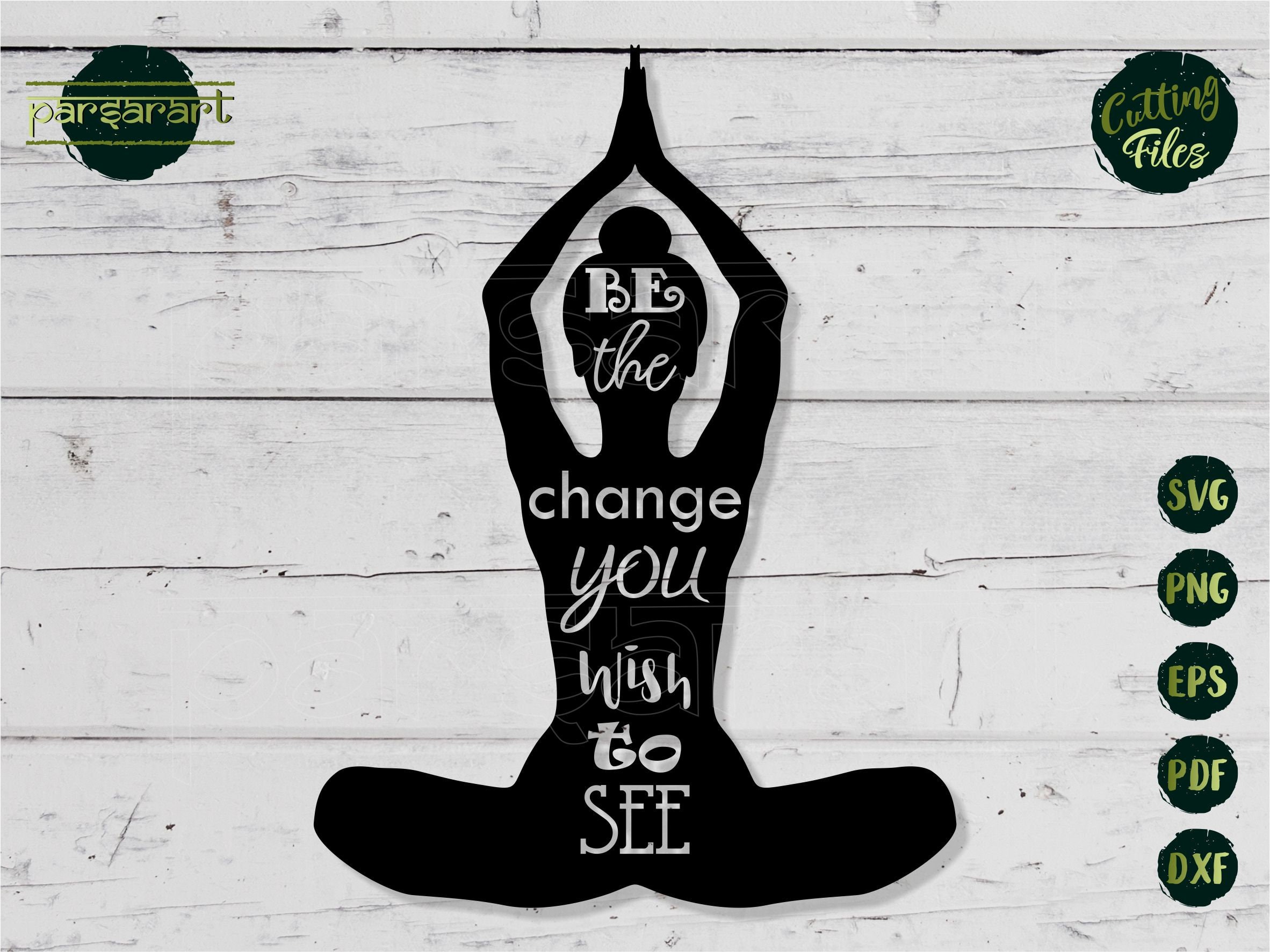 Relaxation SVG Positive Thoughts SVG Meditation Svg Yoga SVG | Etsy