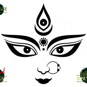 Buy Durga SVG Maa Durga Clipart Shakti SVG Hindu Goddess Female Energy ...