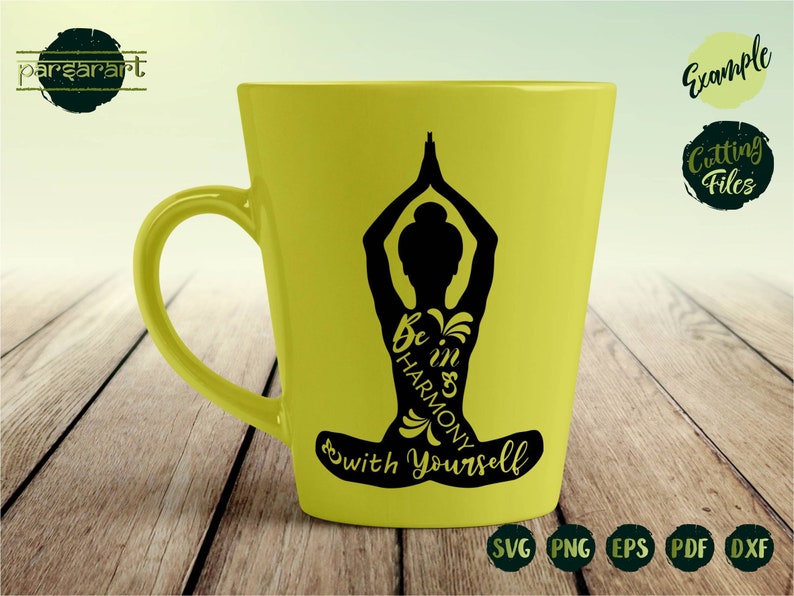 Relaxation SVG, Positive Thoughts SVG, Meditation Svg Yoga SVG Namaste ...