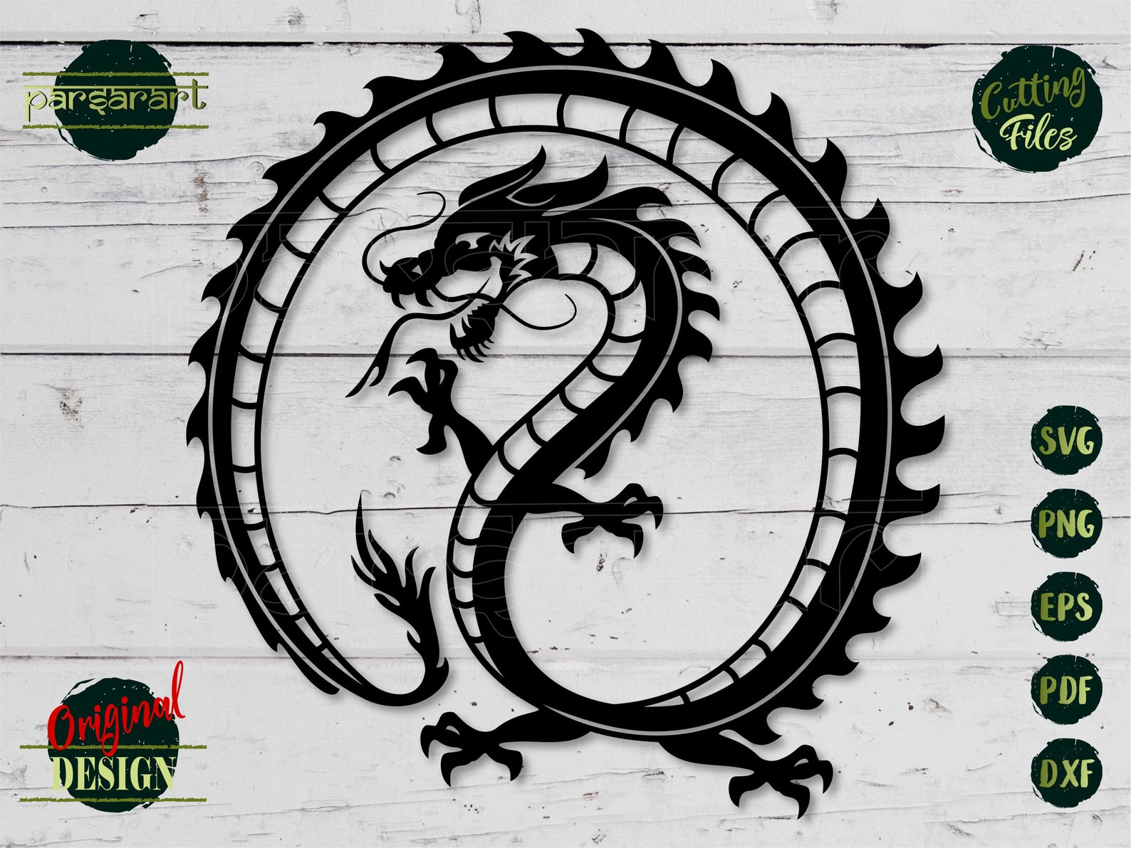 Chinese Dragon SVG Dragon Clipart Lung Dragon SVG Zodiac - Etsy