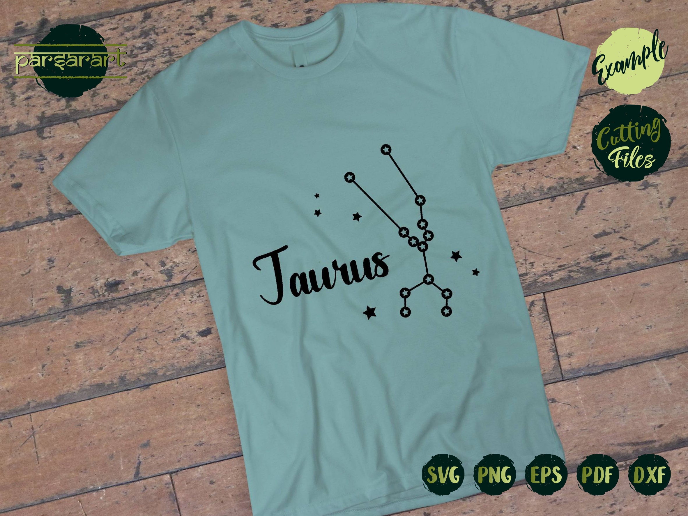 Taurus Zodiac Sign SVG Astrology Symbol SVG Star Sign Clipart - Etsy