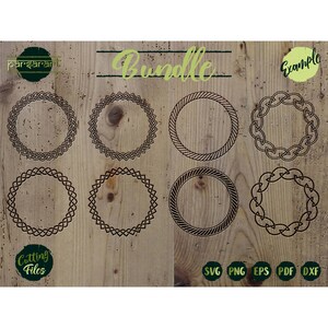 Viking Frames SVG Bundle, Nordic Frames SVG Monogram Frame Clipart ...