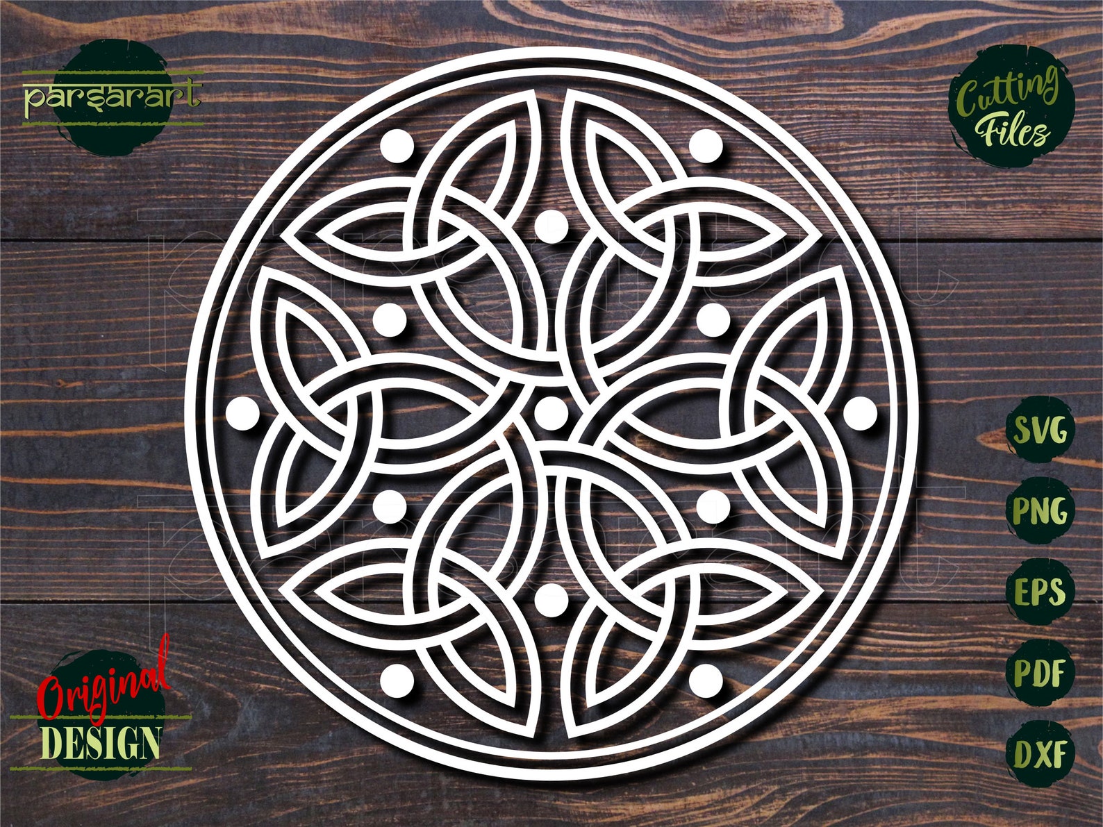 Celtic Knotwork SVG Celtic Knot SVG Endless Knot Clipart | Etsy