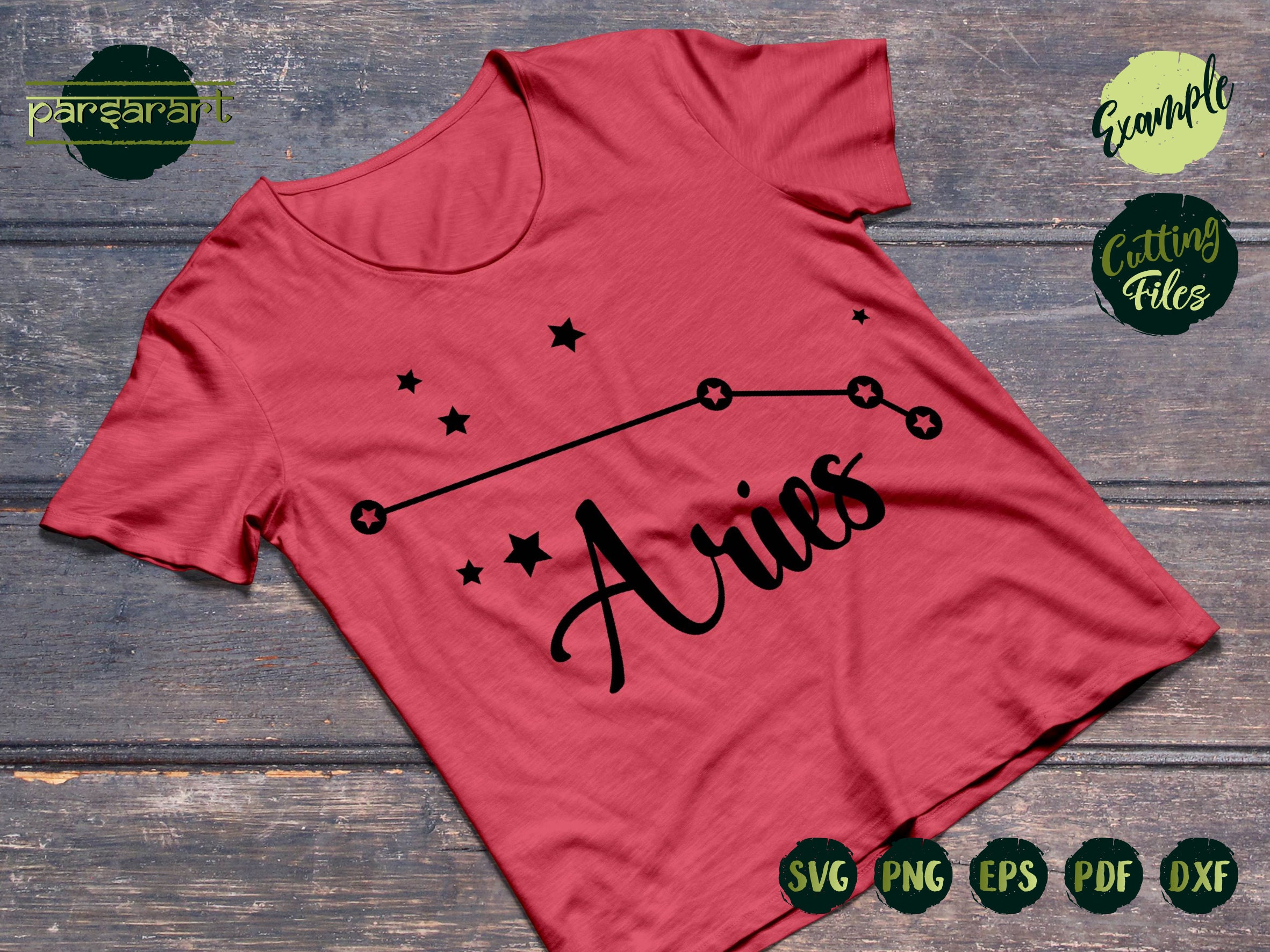 Aries Zodiac Sign SVG Astrology Symbol SVG Star Sign Clipart - Etsy