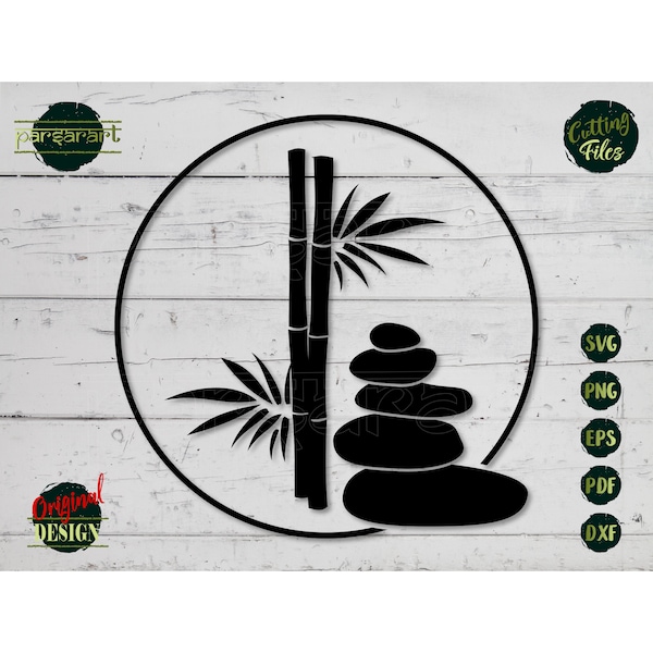 Zen Rocks Wall Art - Etsy