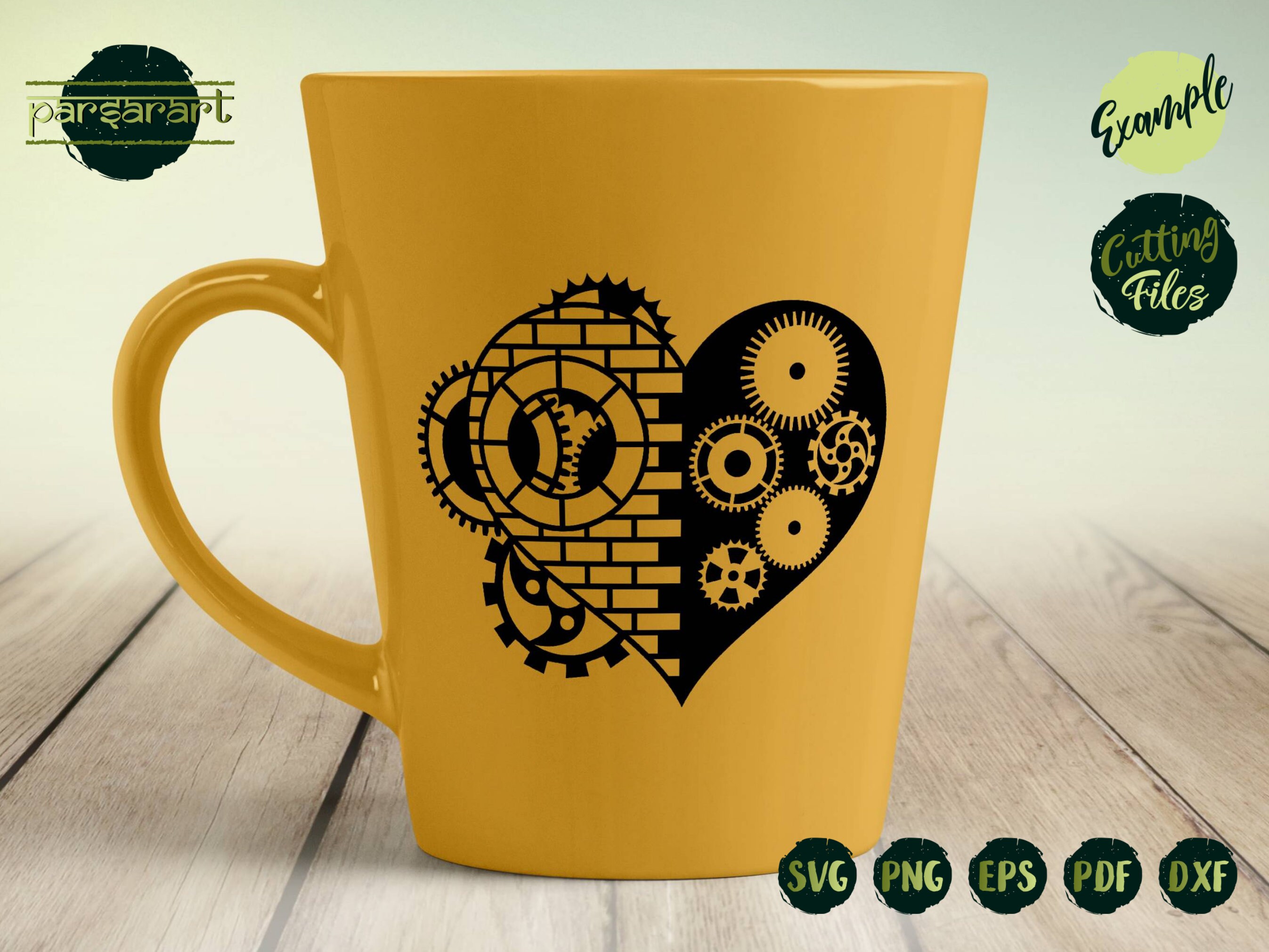 Steampunk Heart SVG Cogs SVG Steampunk Gears SVG Bricks Clockwork ...