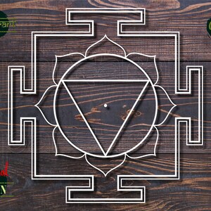 Tara Yantra SVG, Sacred Geometry SVG Chakra SVG Namaste Clipart Yoga ...