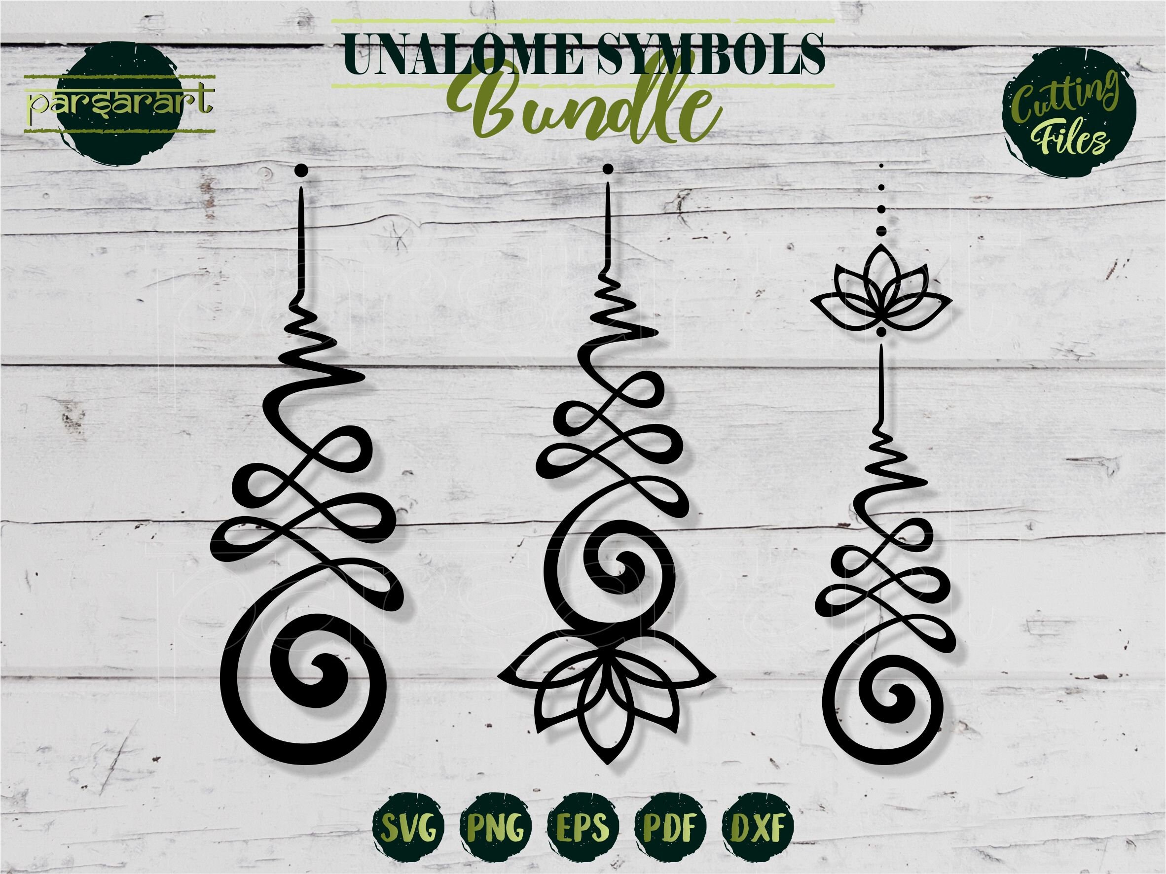 Unalome SVG Bundle Lotus Blume SVG Unalome Symbole Yoga SVG | Etsy