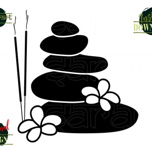 Zen Rocks SVG Zen Stones SVG Meditation Stones SVG Zen Yoga - Etsy