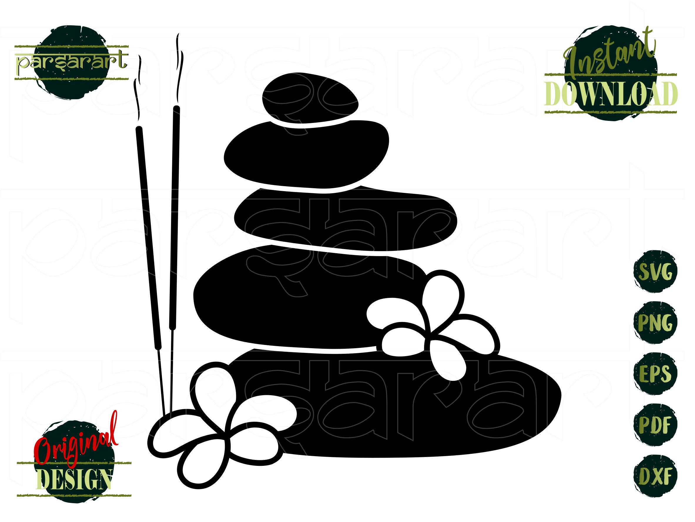 Zen Rocks SVG Zen Stones SVG Meditation Stones SVG Zen Yoga - Etsy