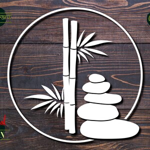 Zen Rocks SVG, Zen Stones SVG Meditation Stones SVG Zen Yoga Svg ...