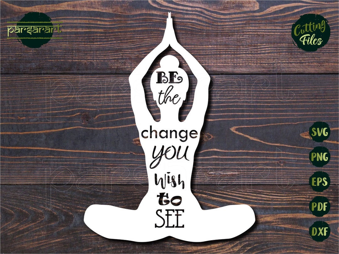 Relaxation SVG Positive Thoughts SVG Meditation Svg Yoga SVG - Etsy