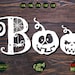 Halloween SVG BOO SVG Boo Clipart Pumpkins Svg Spider Web Template ...