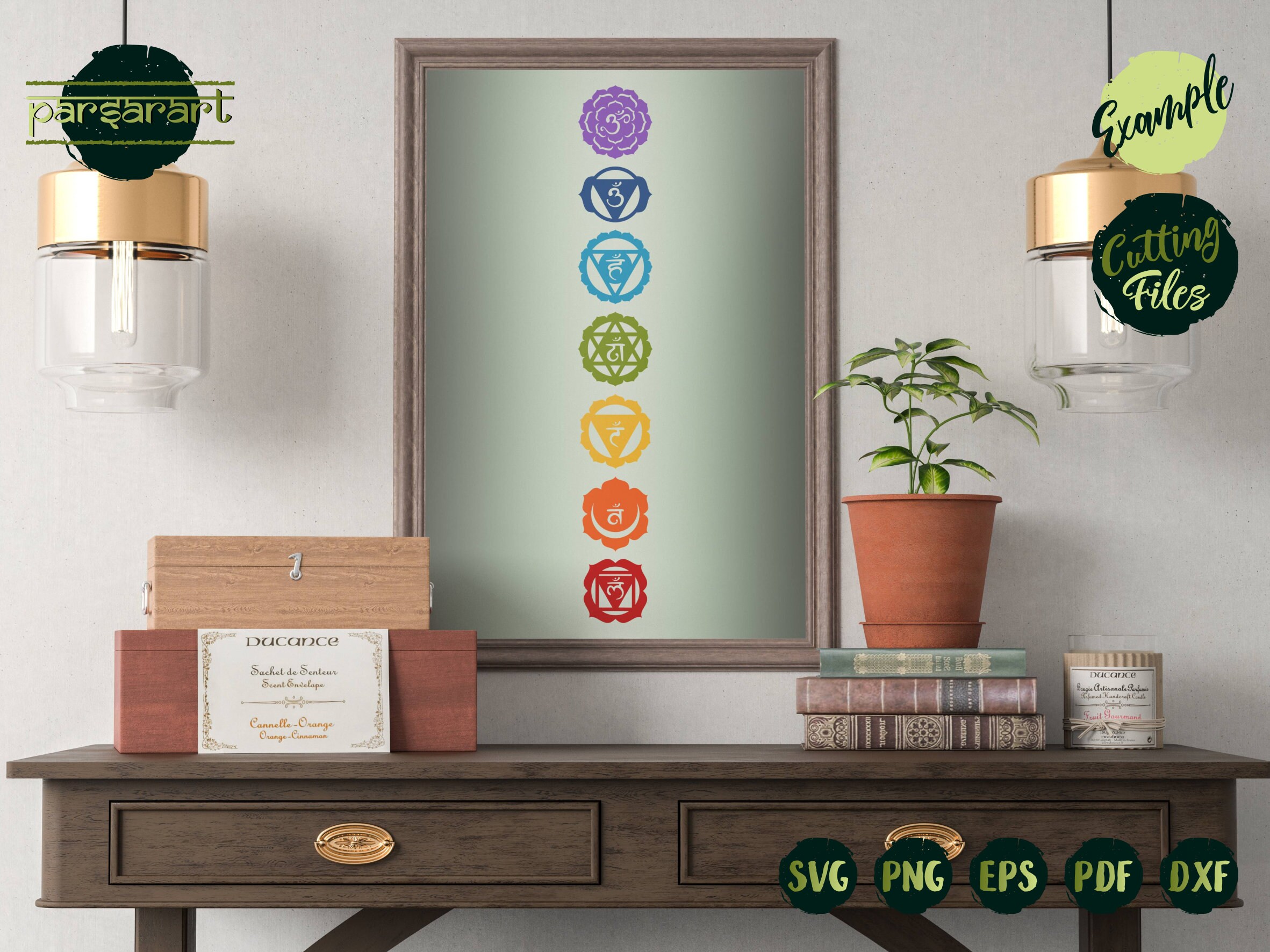 7 Chakras SVG Colored Chakra Symbols SVG Namaste Clipart - Etsy Hong Kong