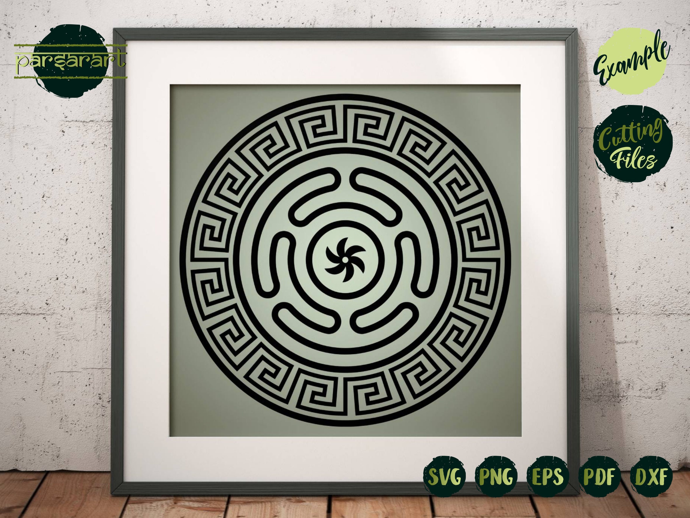 Hecate's Wheel SVG Triple Goddess SVG Greek Symbol - Etsy Hong Kong
