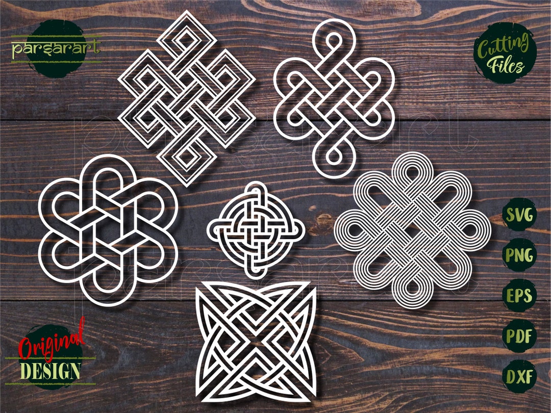 Endless Knot SVG Bundle Celtic SVG Ethnic Traditional - Etsy