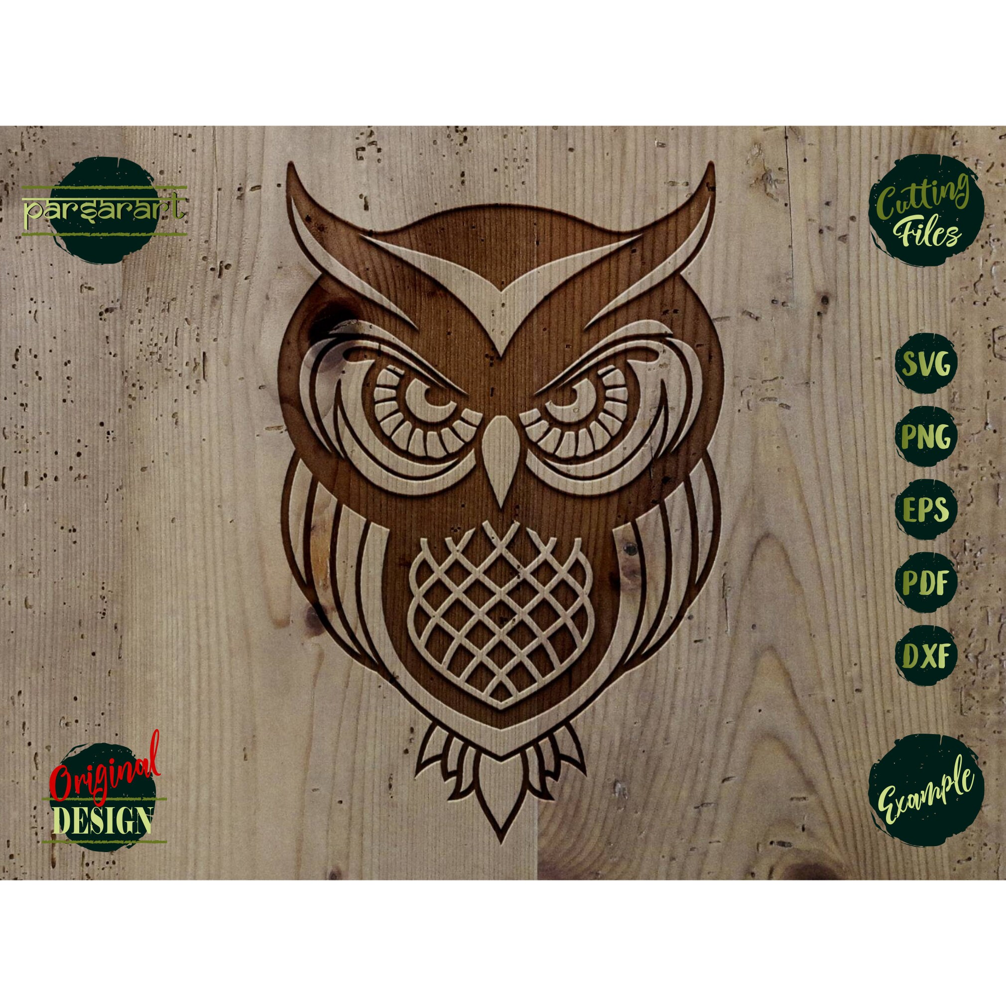 Owl SVG Owl Clipart Animal SVG Bird SVG Owl Vinyl Decal - Etsy