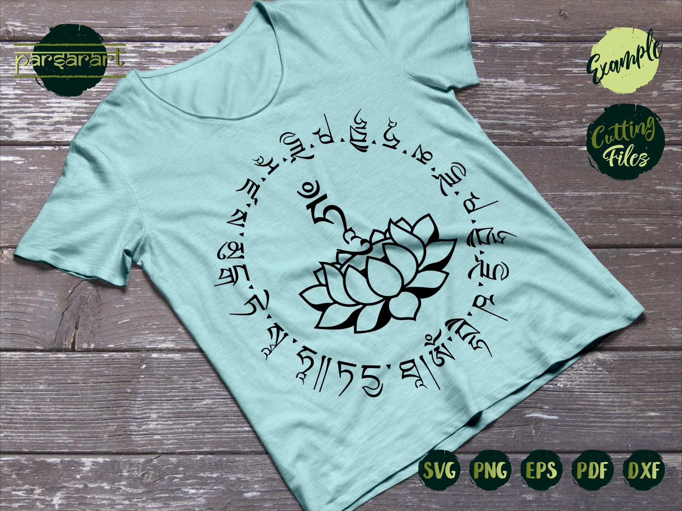 Medicine Buddha Mantra SVG Mantra SVG Lotus Mandala Svg Om Tibetan ...