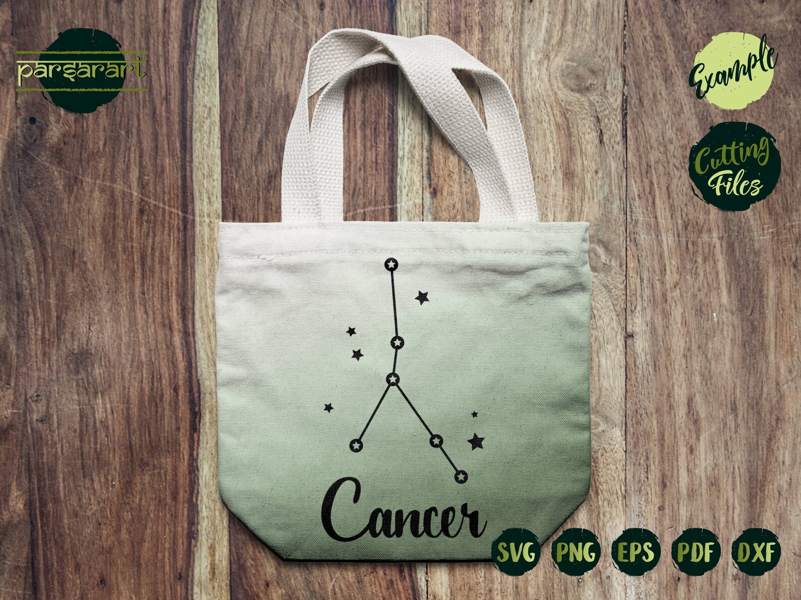 Cancer Zodiac Sign SVG Astrology Symbol SVG Star Sign Clipart - Etsy