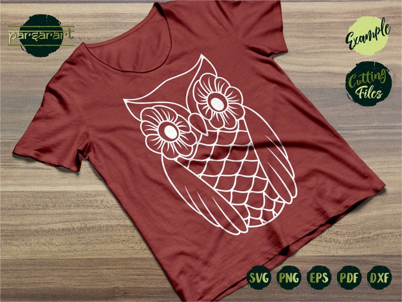 Owl SVG Owl Clipart Bird SVG Animal SVG Owl Vinyl Decal - Etsy