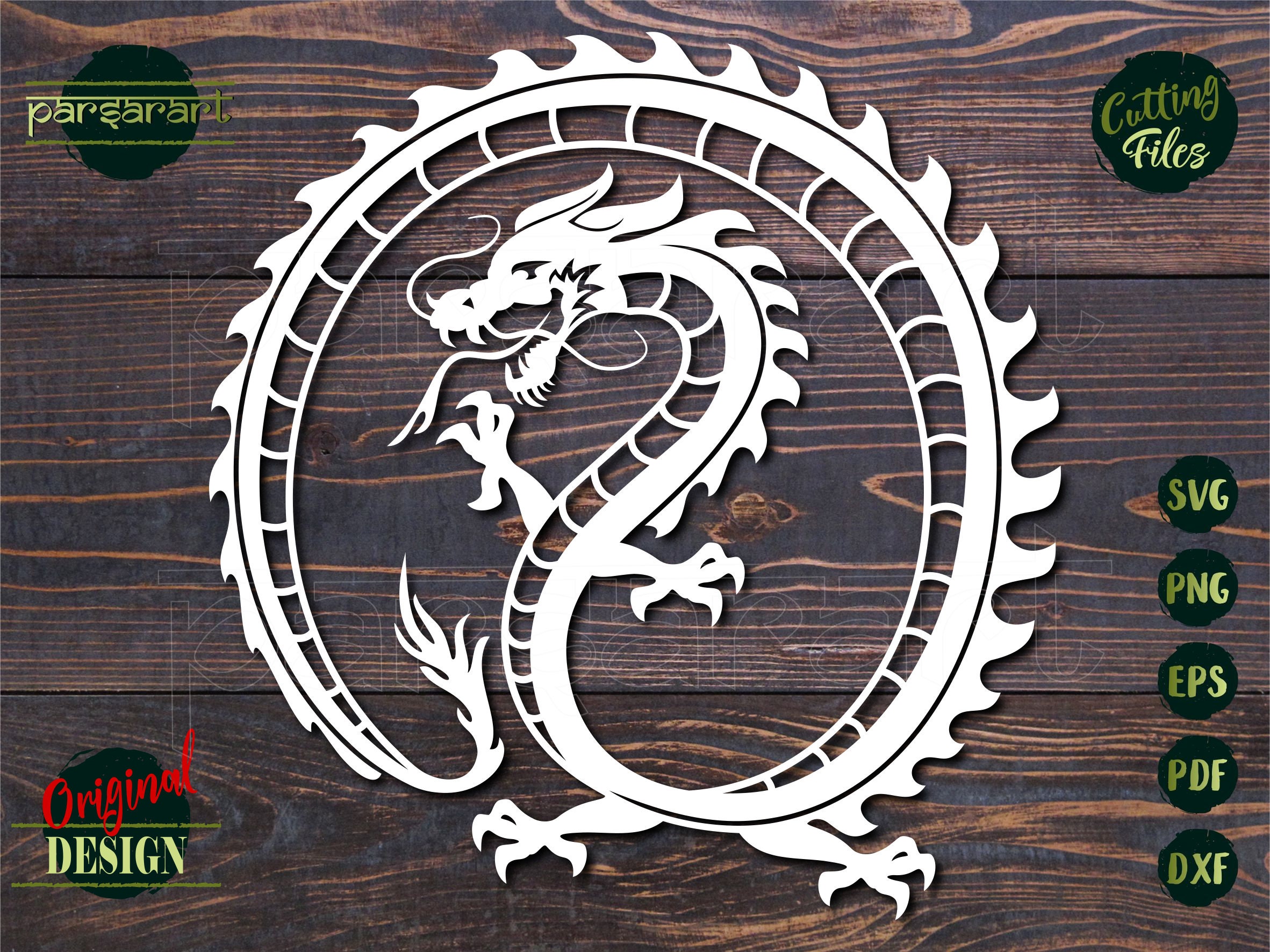 Chinese Dragon SVG, Dragon Clipart Lung Dragon SVG Zodiac Symbol SVG ...