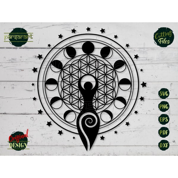 Goddess Svg - Etsy