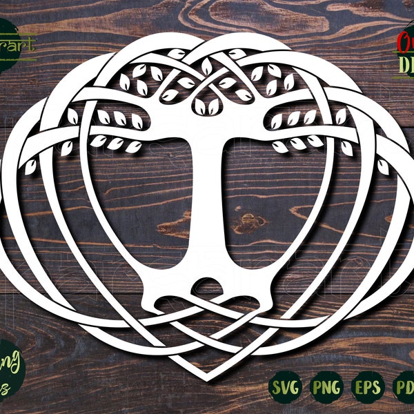 Celtic Tree of Life Clipart - Etsy