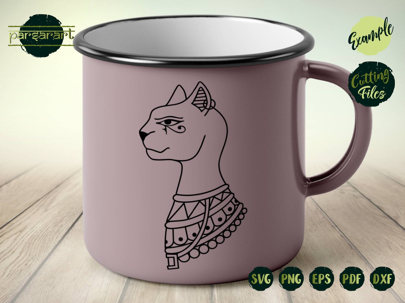 Bastet SVG Egyptian God SVG Cat Goddess Hieroglyphs Egypt Eye - Etsy