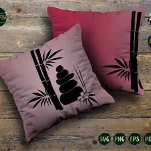 Zen Rocks SVG, Zen Stones SVG Balancing Stones SVG Zen Yoga Meditation ...