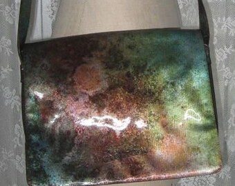 Vintage Jean Paul Gaultier Cyber Iridescent Color Vegan Vintage Jean Paul Gaultier Cyber Iridescent Color Vegan