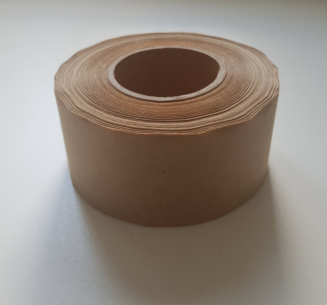 4 X Gummed Paper Tape Roll, 48mm X 50m, Biodegradable Eco-tape, Water ...