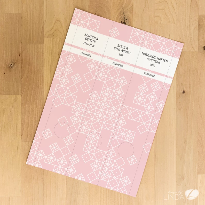 Folder Labels to Stick on Printable Folder Spine Stickers Wide & Narrow ...