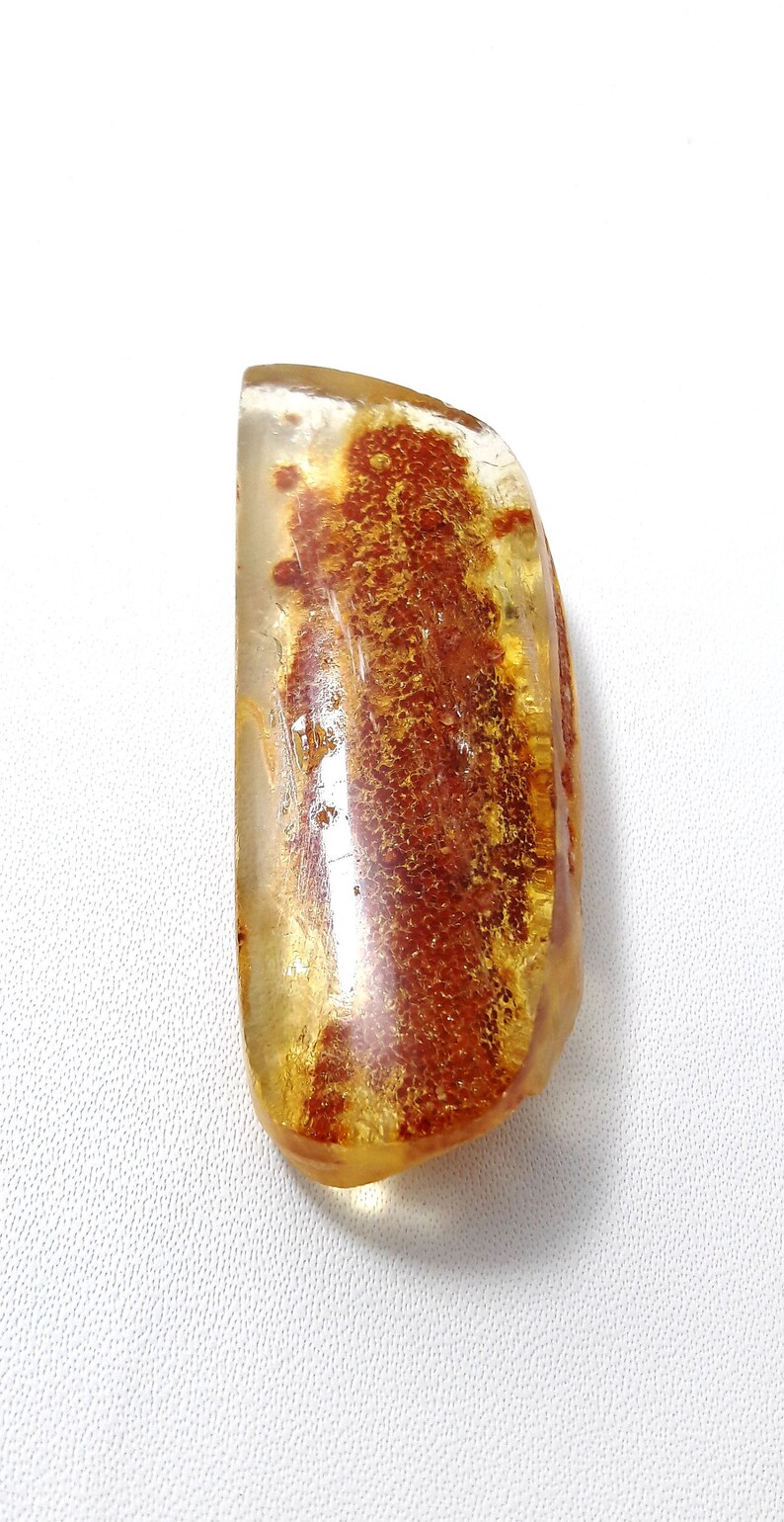 52x21x10 MM Size Hand Made Polish Amber Rough for Pendent Use Amber, 31 ...