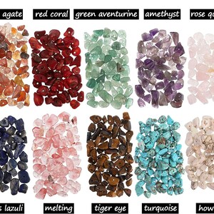 High Quality 1000 Pieces of Natural and Drilled Gemstone Chips - Etsy
